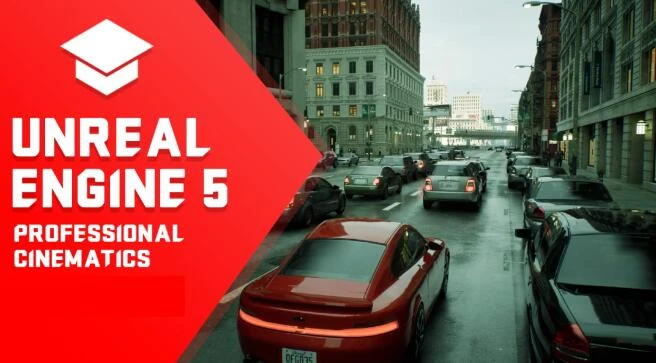 UE5专业游戏真实城市环境场景制作教程 – 设计宝藏